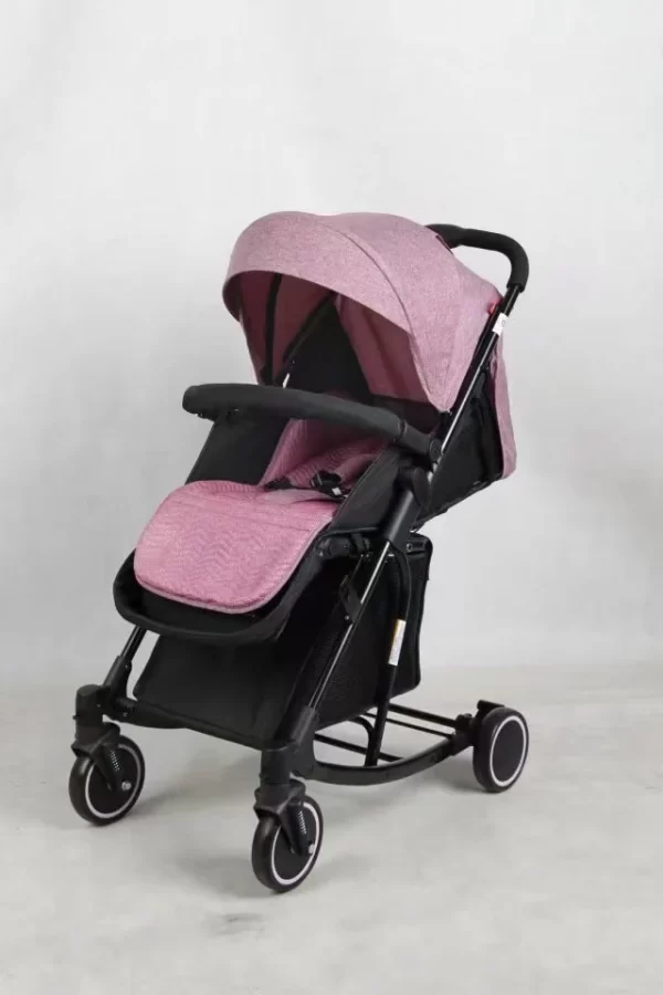 One-Second Fold 2-in-1 Baby Stroller Convertible Rocking Horse Mode for ...