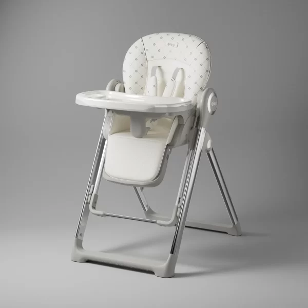 Foldable 2-in-1 Baby High Chair & Rocking Chair Convertible Seat with ...