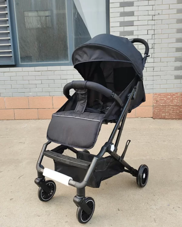 One Hand Folding Baby Stroller Foldable Lightweight Premium Pram Fits ...