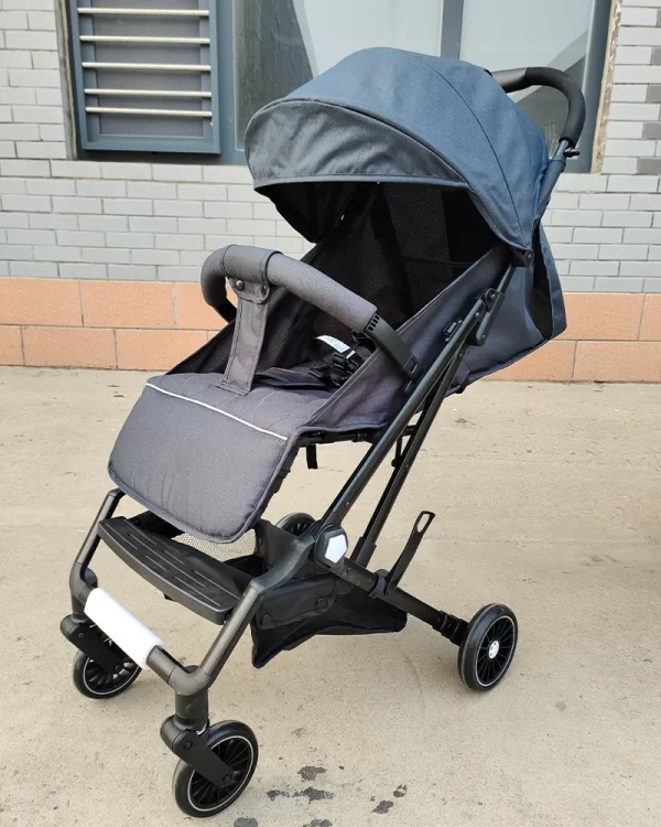 One Hand Folding Baby Stroller Foldable Lightweight Premium Pram Fits ...