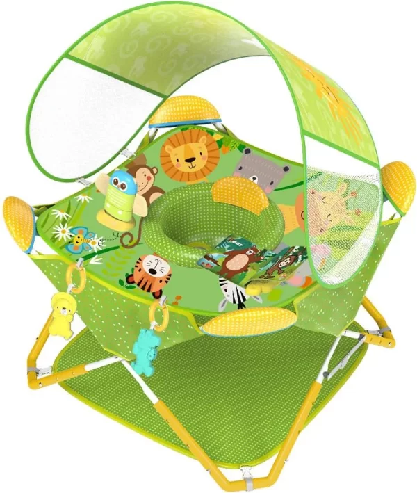 Baby Jump Chair Portable Baby Activity Center Height Adjustable, Indoor ...